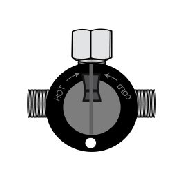 Technical Concepts TC490179 Replacement Mixing Valve with Filter